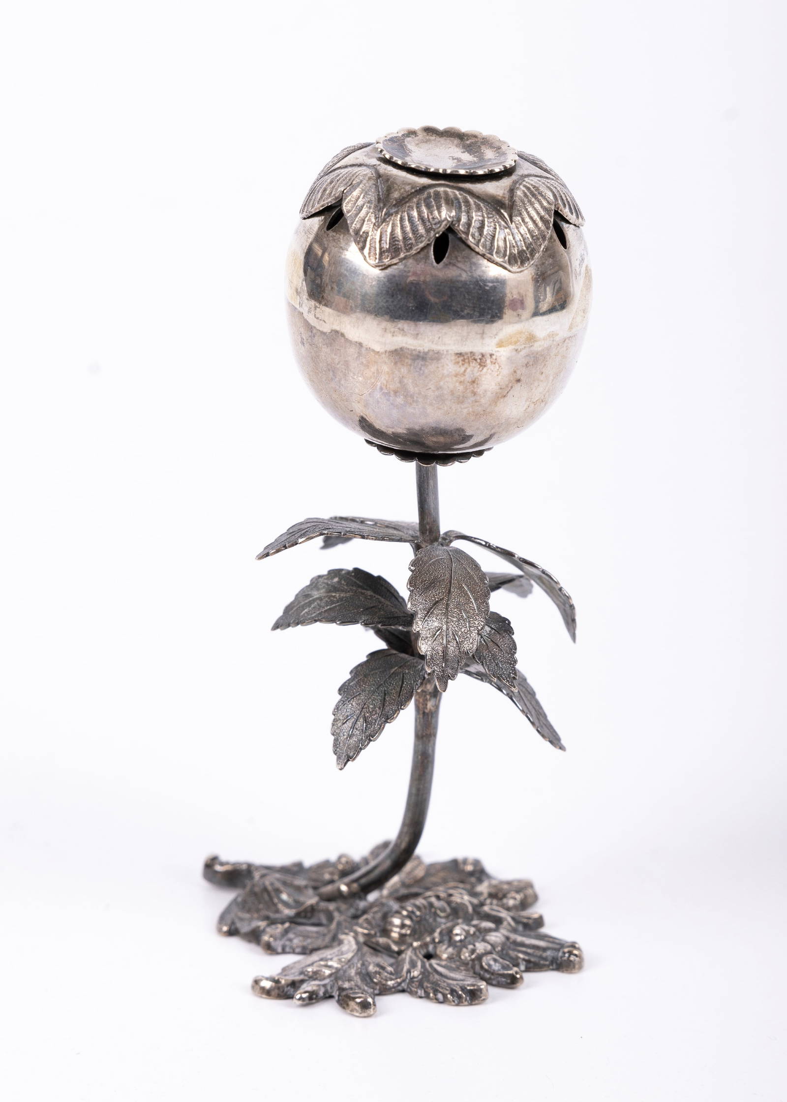 A Silver Spice Container. Poland Or Russia, Early 20th Century ...