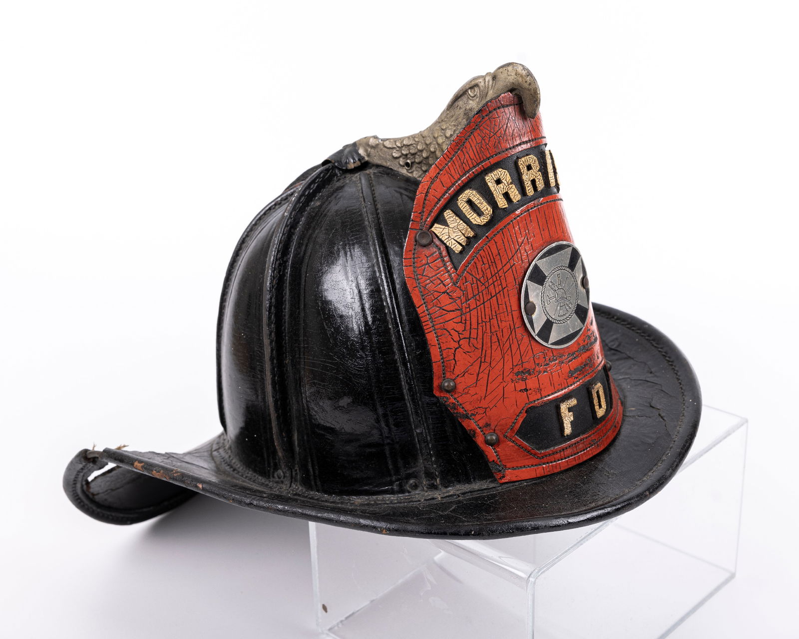 An Antique Fire Helmet By Cairnes Brothers. New York, C. 1920. With ...