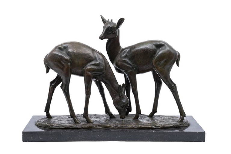 Irene Rochard: "two Deers"