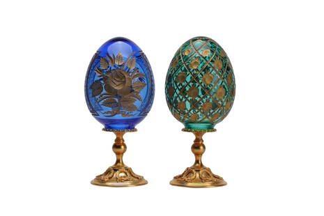 Emperial Faberge Crystal Egg