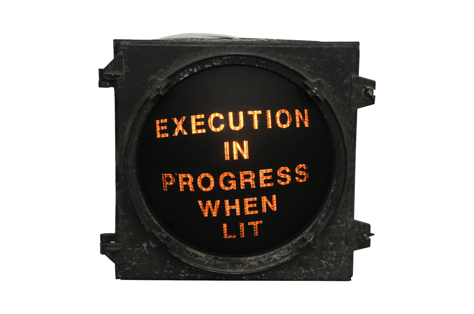 Execution In Progress When Lit Indicator Light