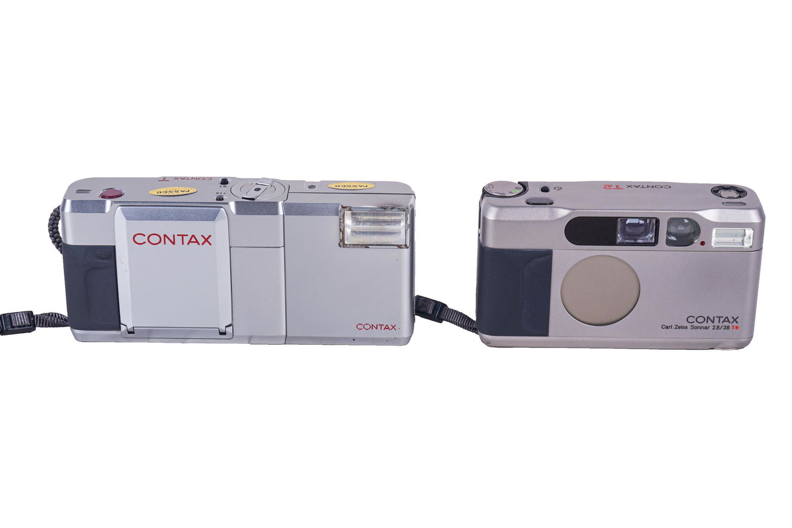 Contax T2 & Contax T Film Cameras
