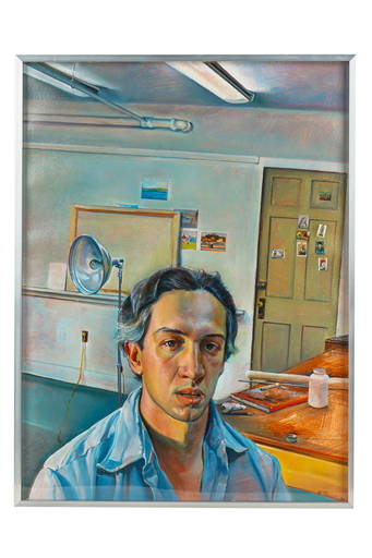 Joseph Nicoletti (b. 1948): Portrait Of A Man