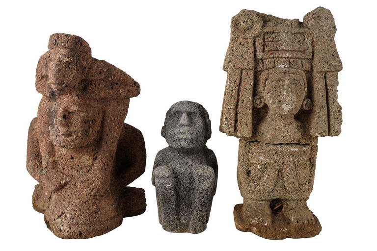 Three Primitive African Stone Carvings