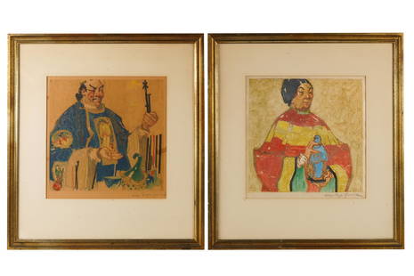 Daniel Sayre Groesbeck (1878 1950): Four Works