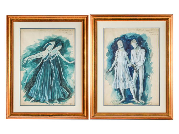 Hugh Stevenson (1910 1956): Two Works