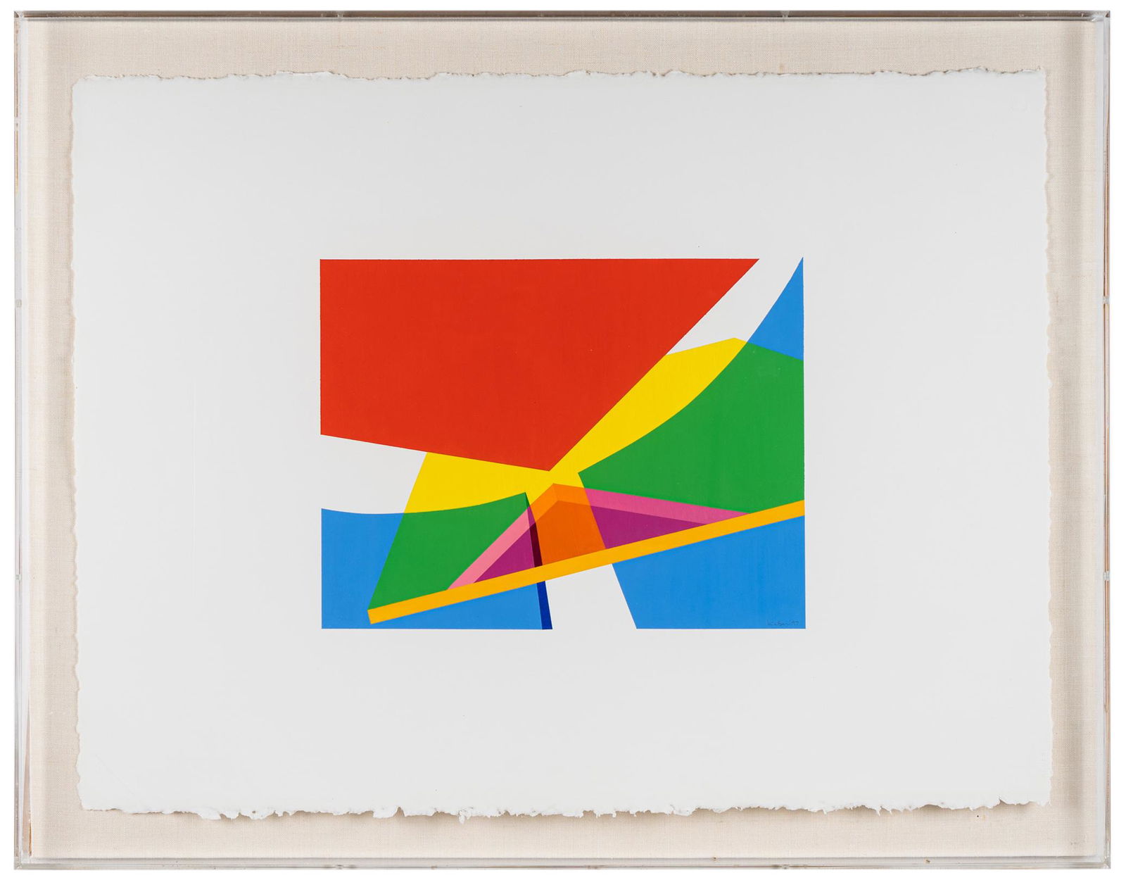 Jeff Kalban (20th C.): Abstract