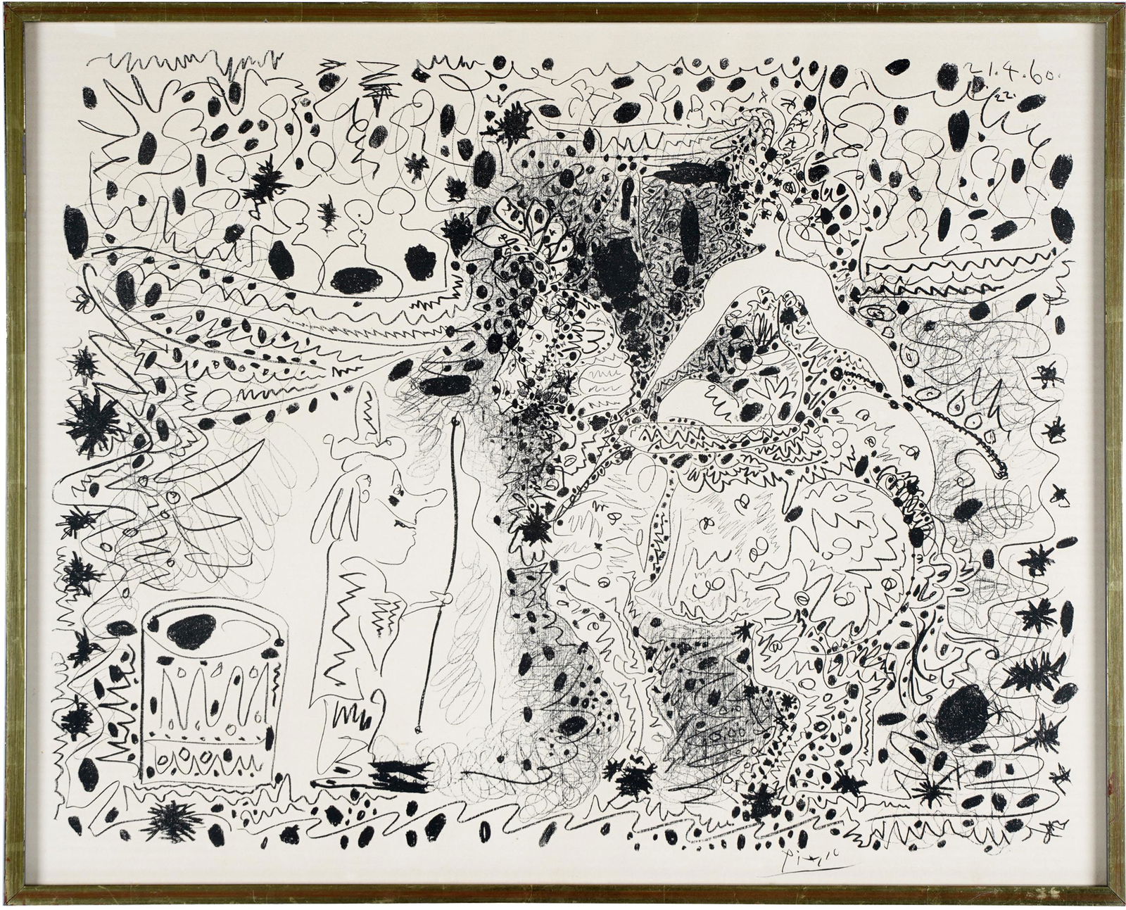 Pablo Picasso: "l'ecuyere"