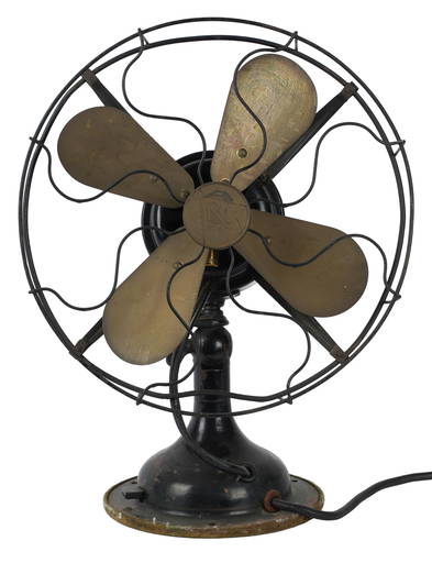 Robbins & Myers Co. Vintage Iron Fan
