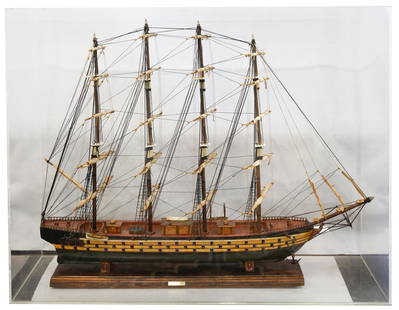 Vintage Model Ship 'fragata Espanola Ano 1780'