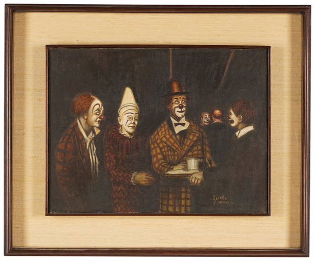 George C. Crionas (1925 2004): Clowns