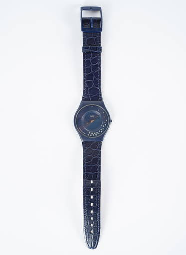 Swatch Diamond & Rubber Watch