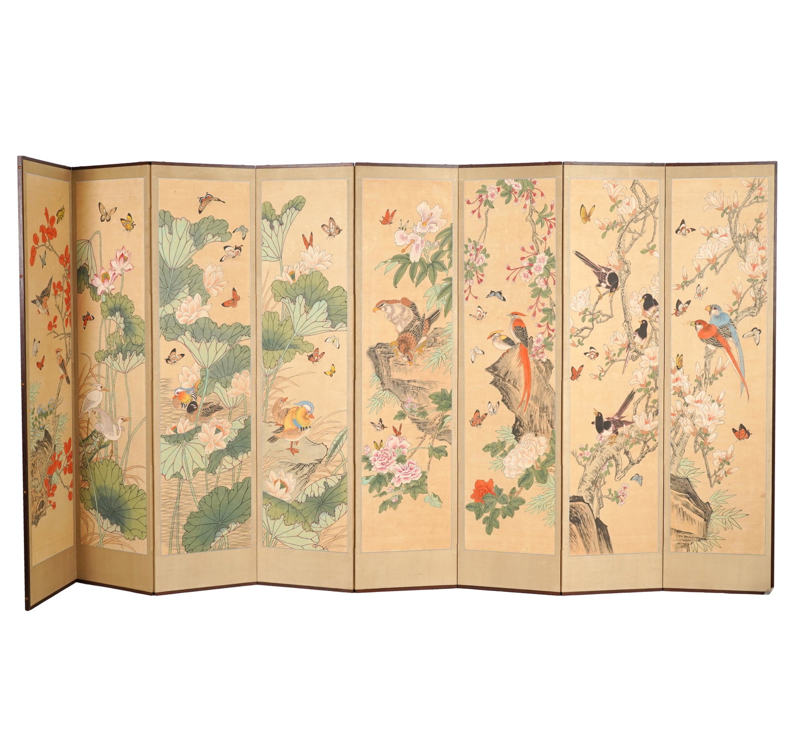 Korean Eight Panel Screen