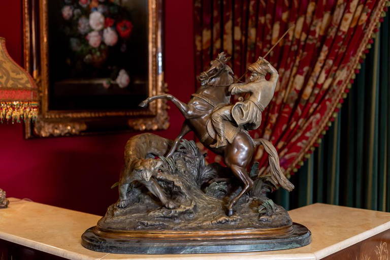 Larry Flynt After Antoine-Louis Barye (1796 - 1875): Hunter and Tiger ...