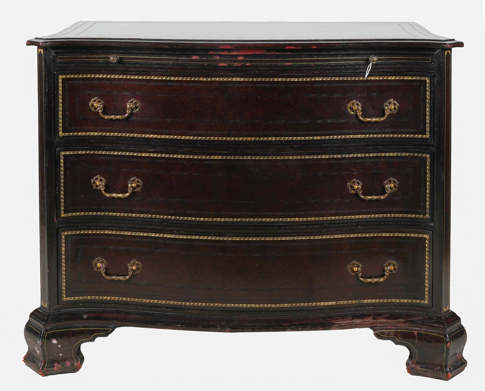 MAITLAND SMITH EBONIZED WOOD CHEST OF DRAWERS (#0158) on Jan 12, 2023 ...