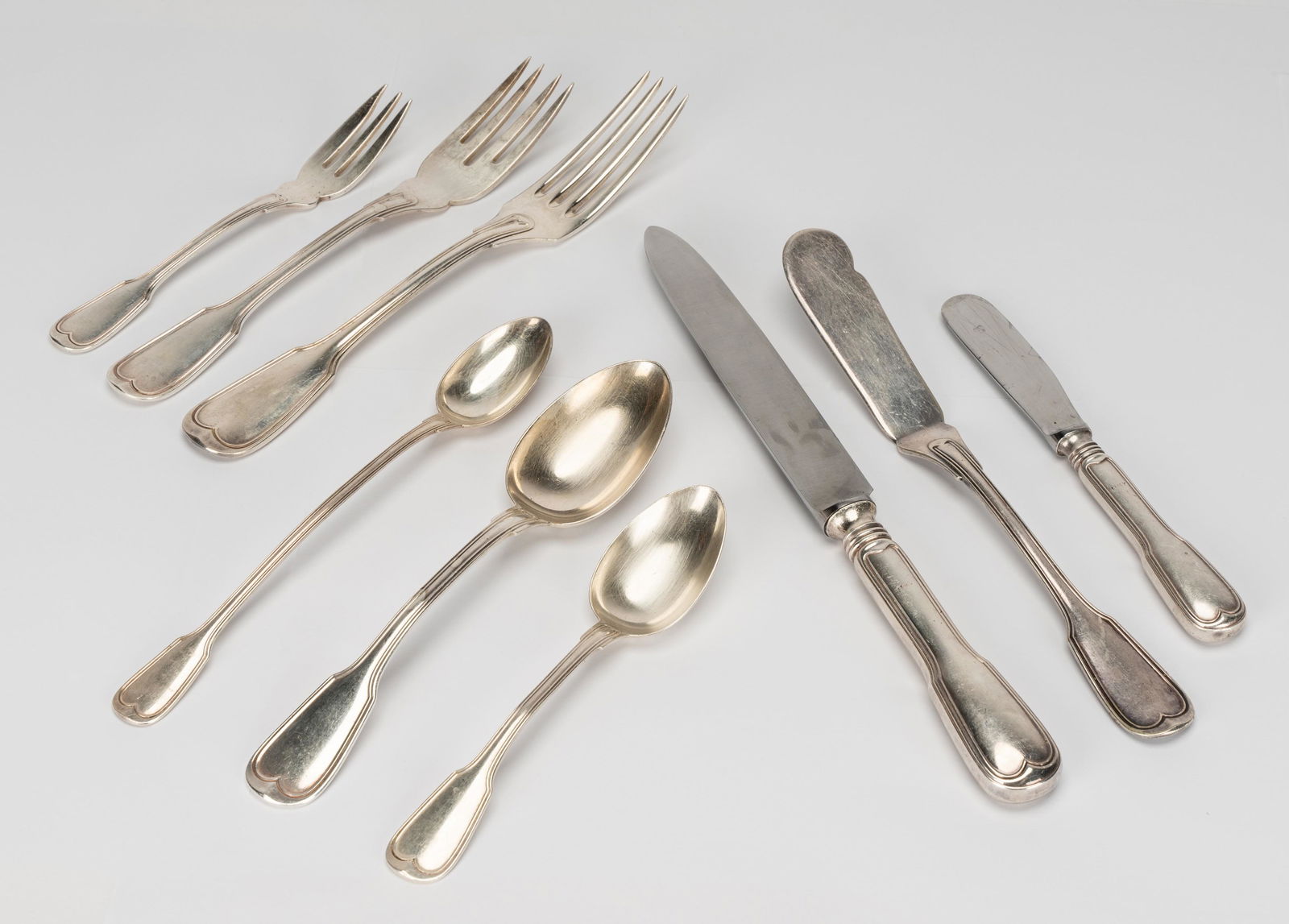 Buccellati Silverplate Flatware Service - Mar 05, 2023 | Abell Auction ...