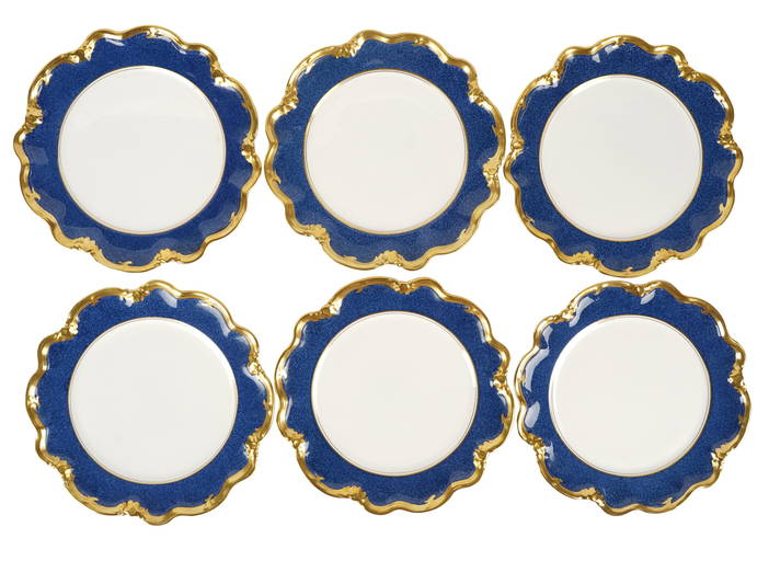 Six Coalport "athlone" Luncheon Plates
