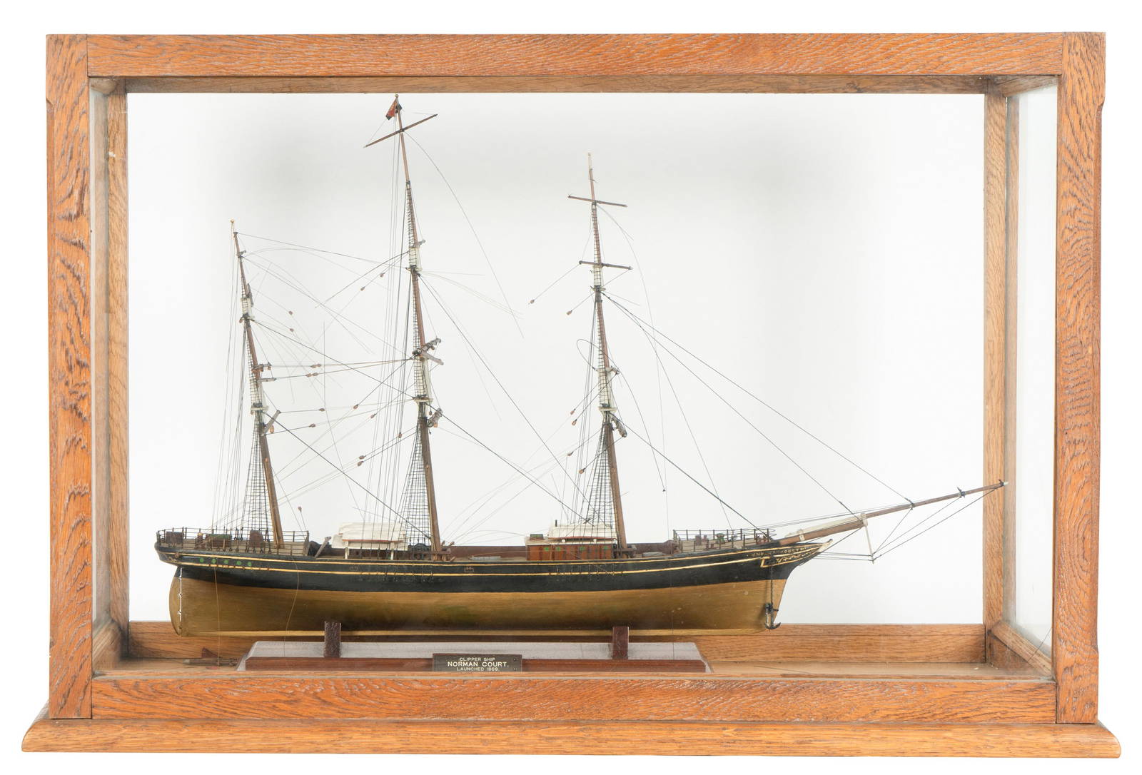 Vintage Clipper Ship Model Of The Norman Court Auction Vintage Clipper Ship Model Of The Norman Court Auction