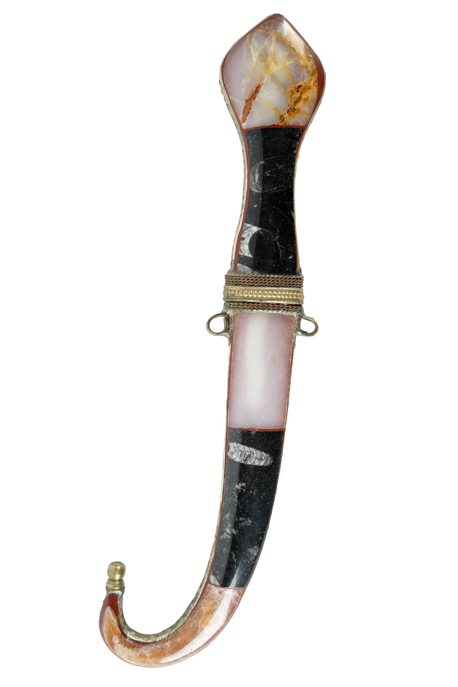 Stone-inlaid Dagger Auction