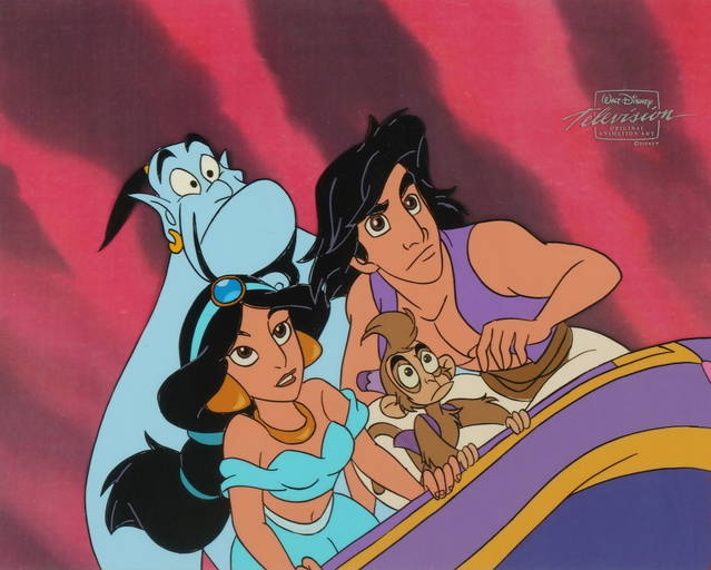 Disney's Aladdin The Series Animation Cel