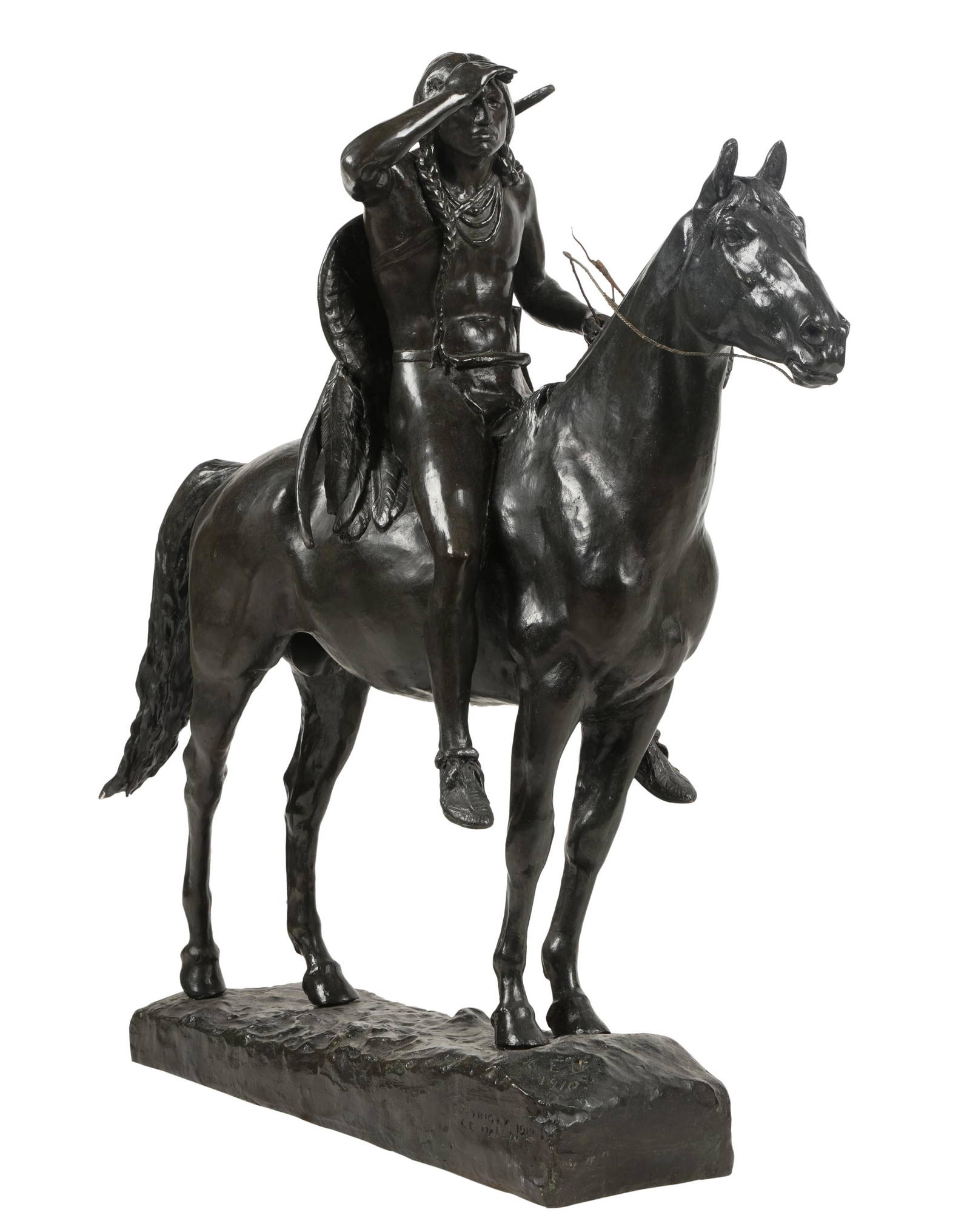 After Cyrus Edwin Dallin: The Scout Auction