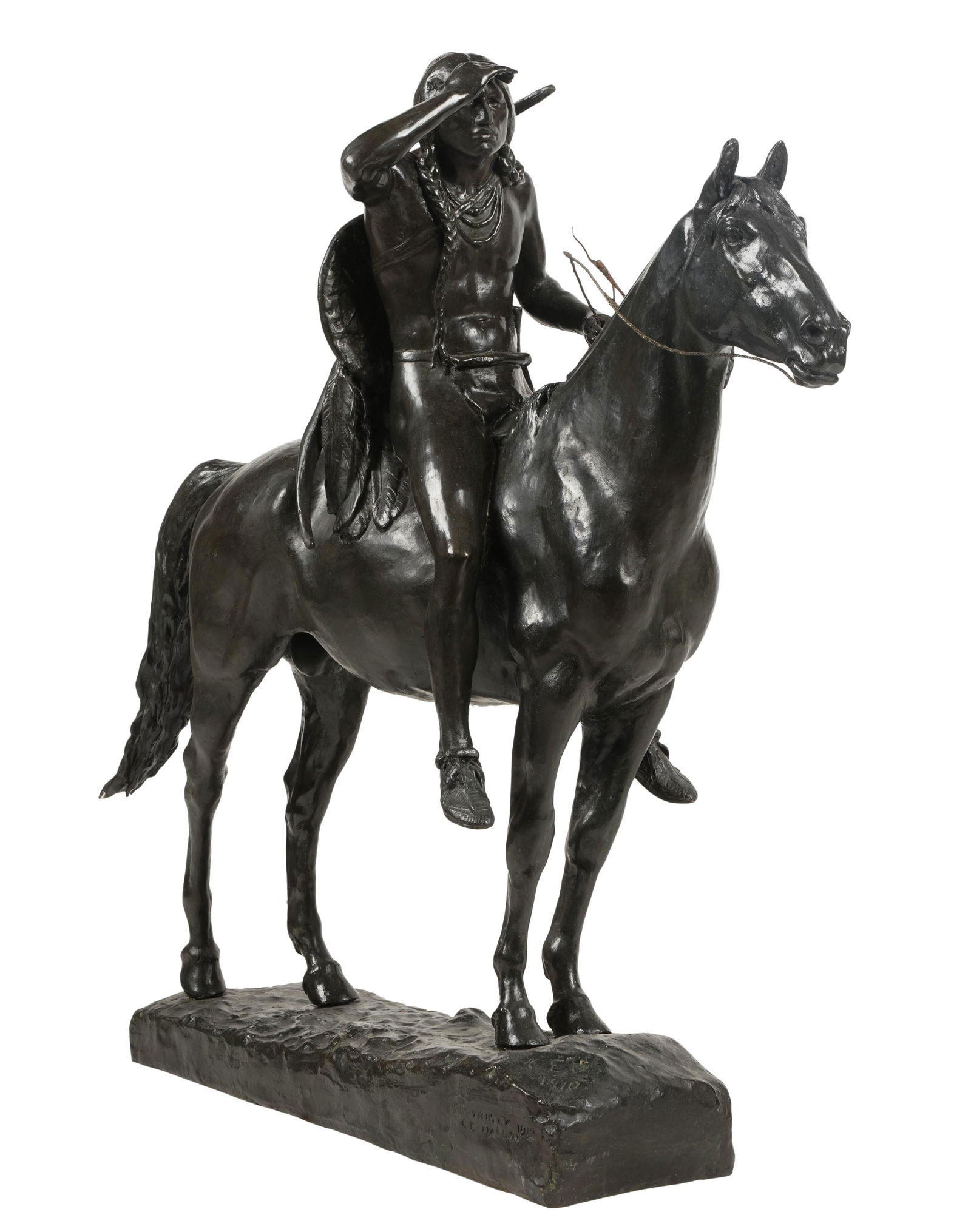 After Cyrus Edwin Dallin: The Scout Auction