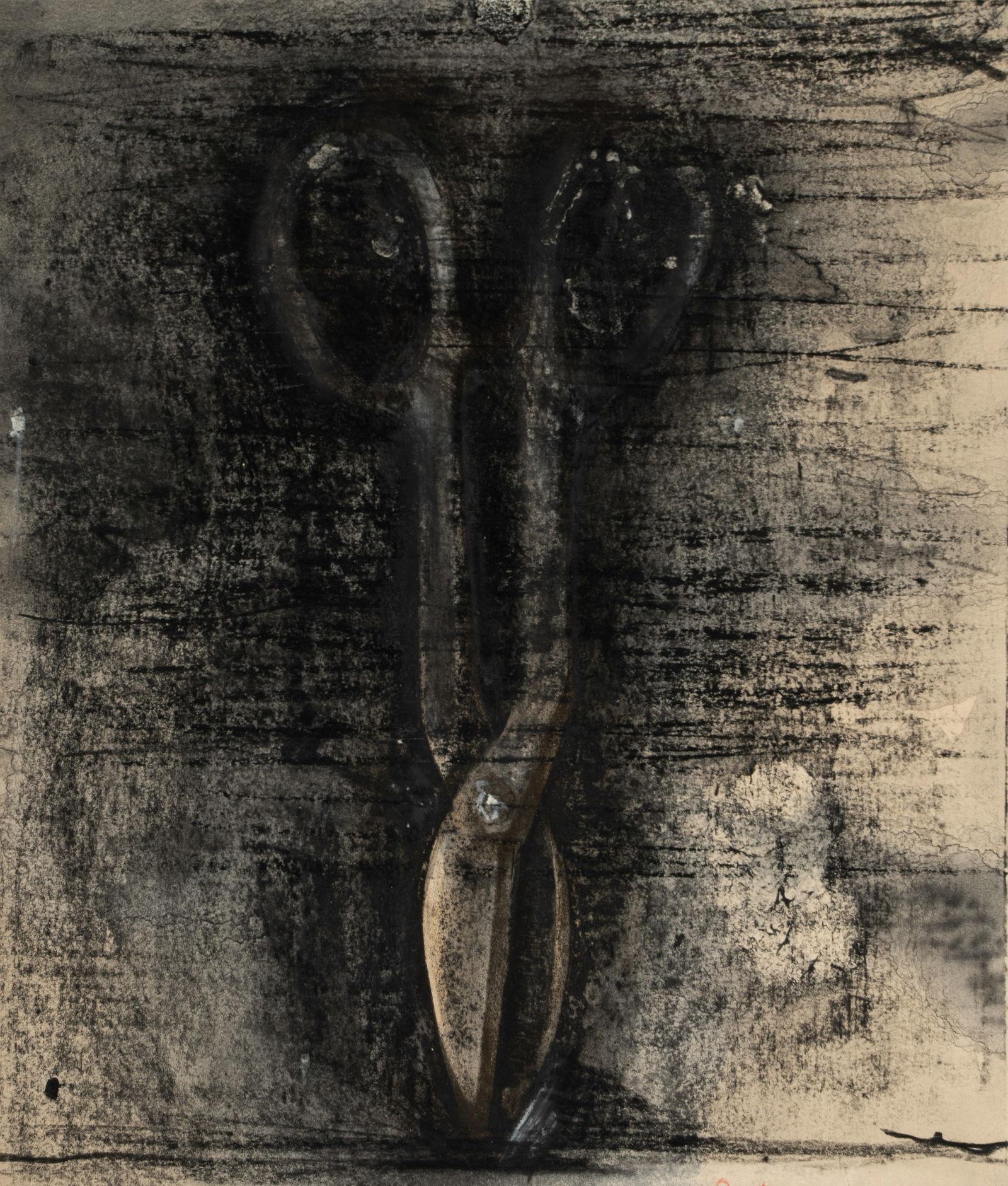 Jim Dine (b. 1935): Untitled (scissors)