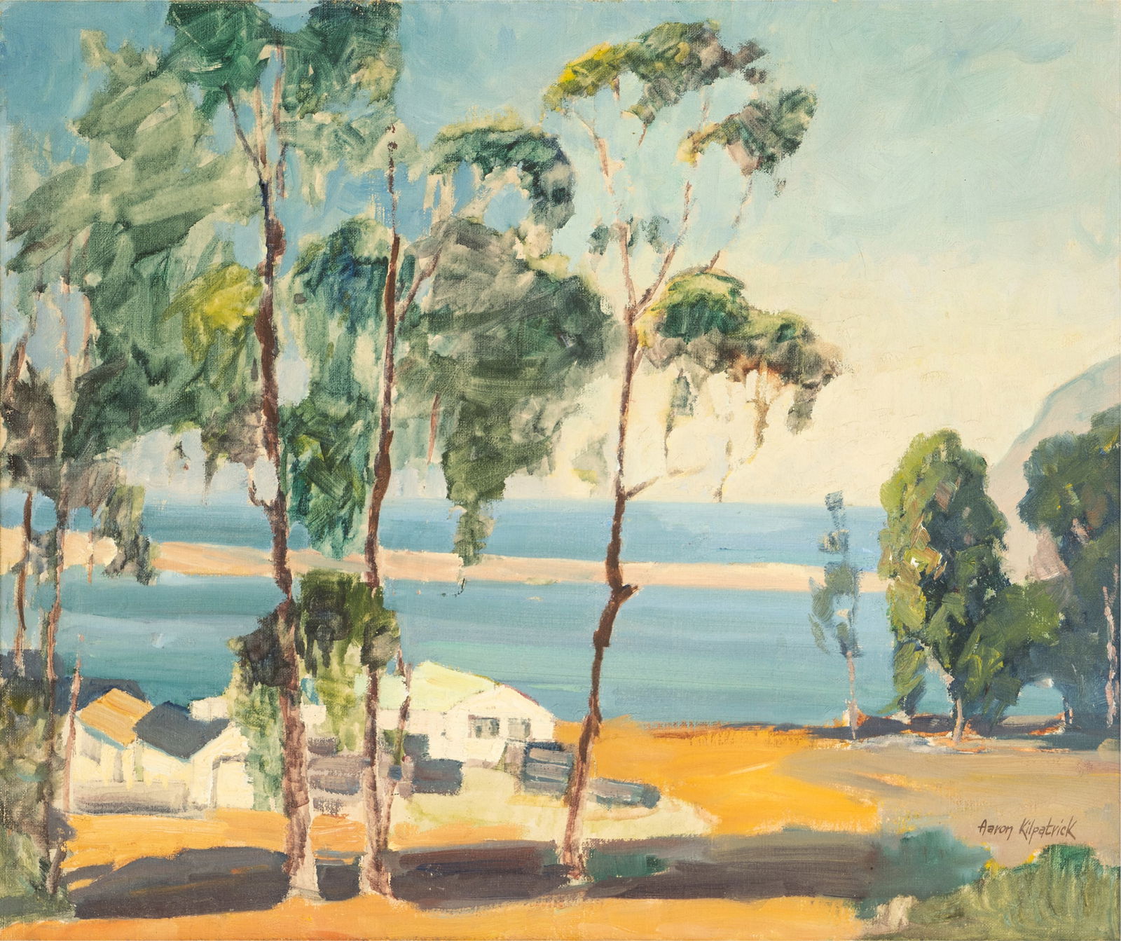 Aaron Edward Kilpatrick (1872 1953): Coastal Landscape