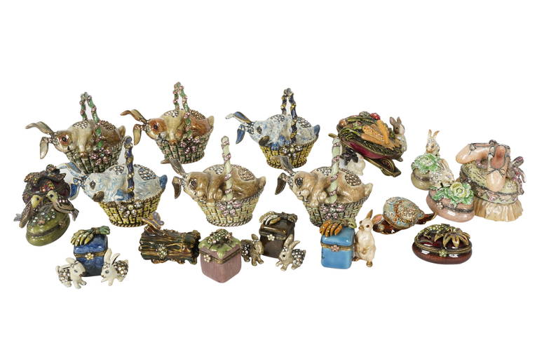 Group Of Jay Strongwater Boxes