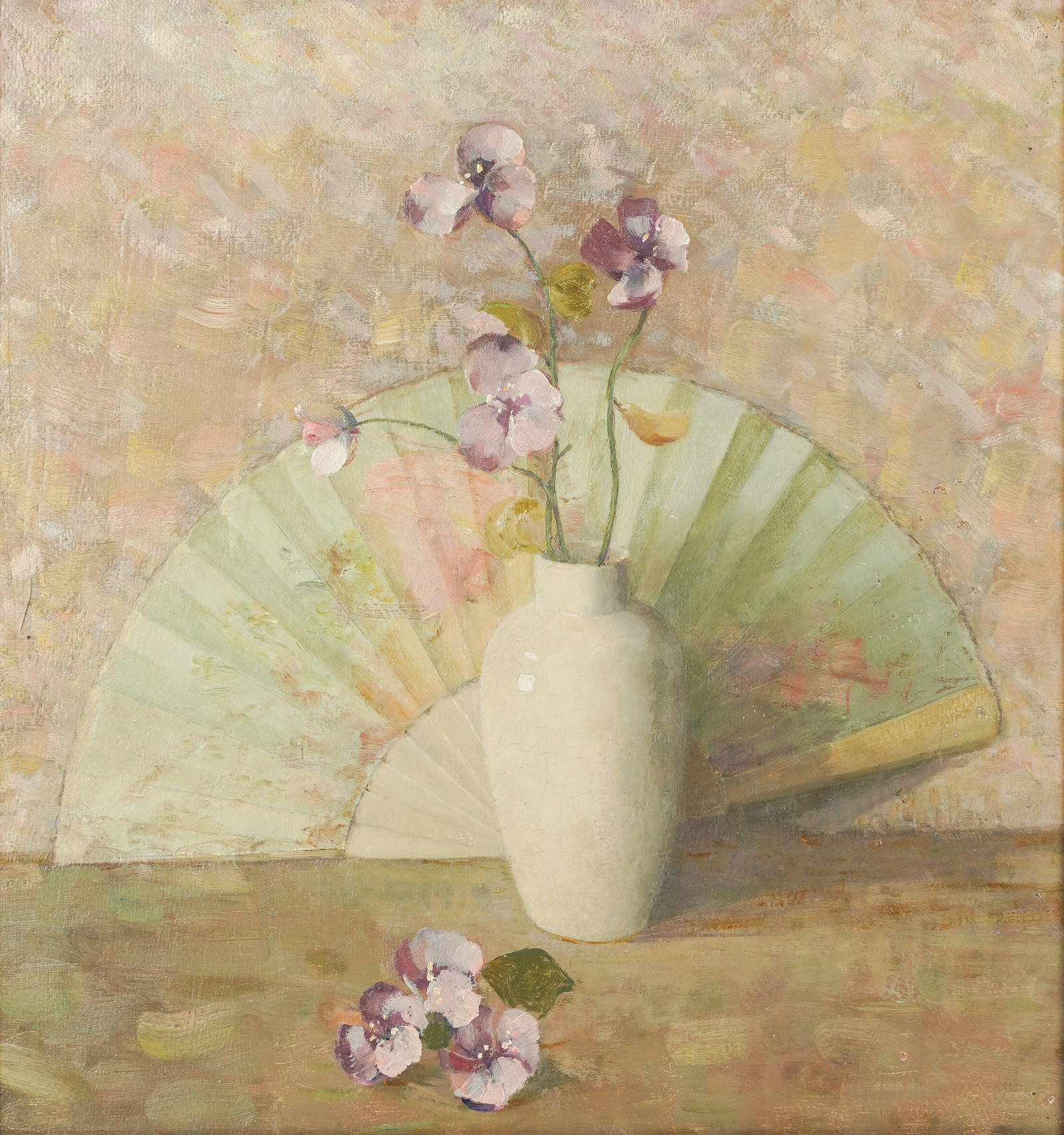 Style Of Emil Carlsen (1848 Or 53-1932): Still Life With Flowers And ...