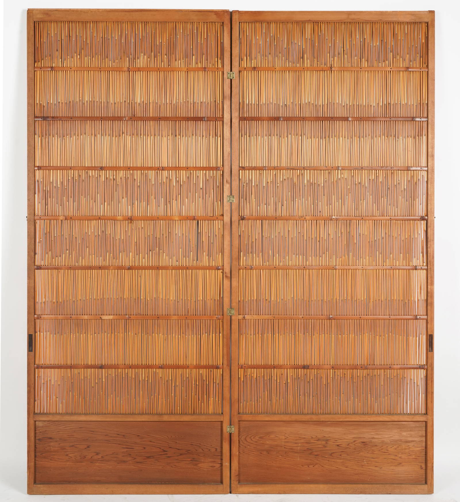 Mid-century Modern Two-panel Room Divider Auction
