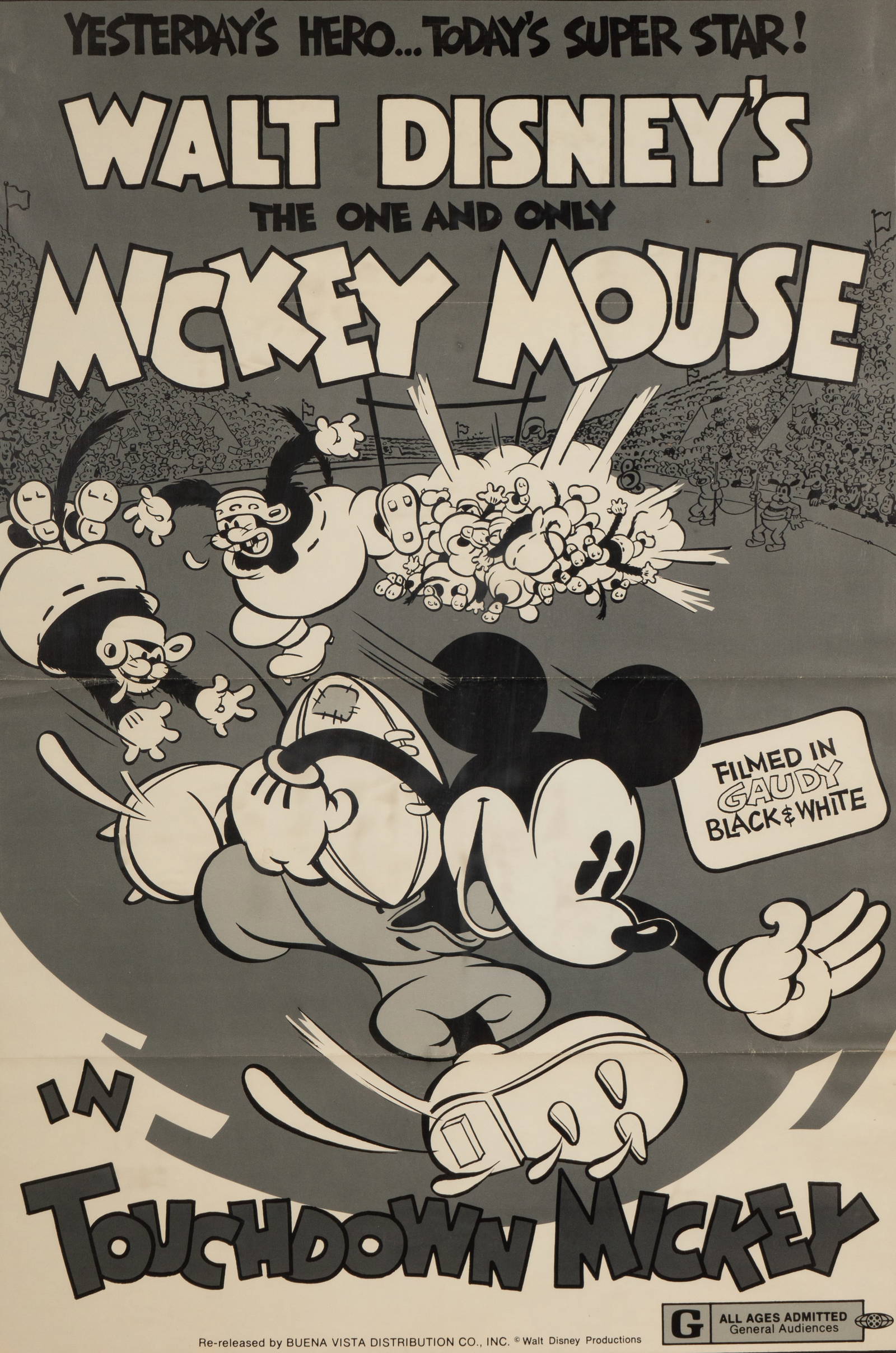 Walt Disney's Mickey Mouse: Touchdown Mickey Auction