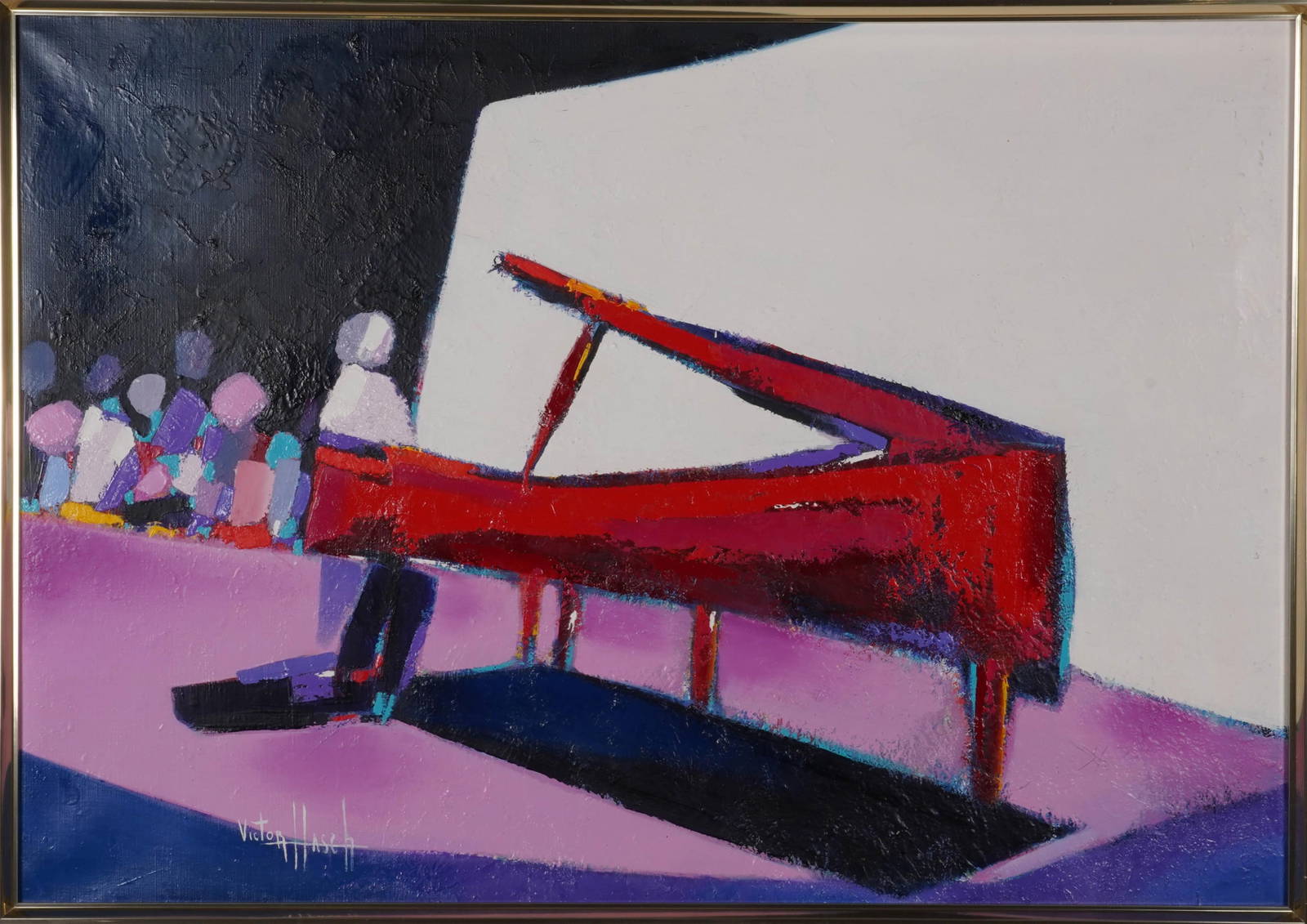 Victor Hasch (1945 - 2012): Le Pianiste Auction