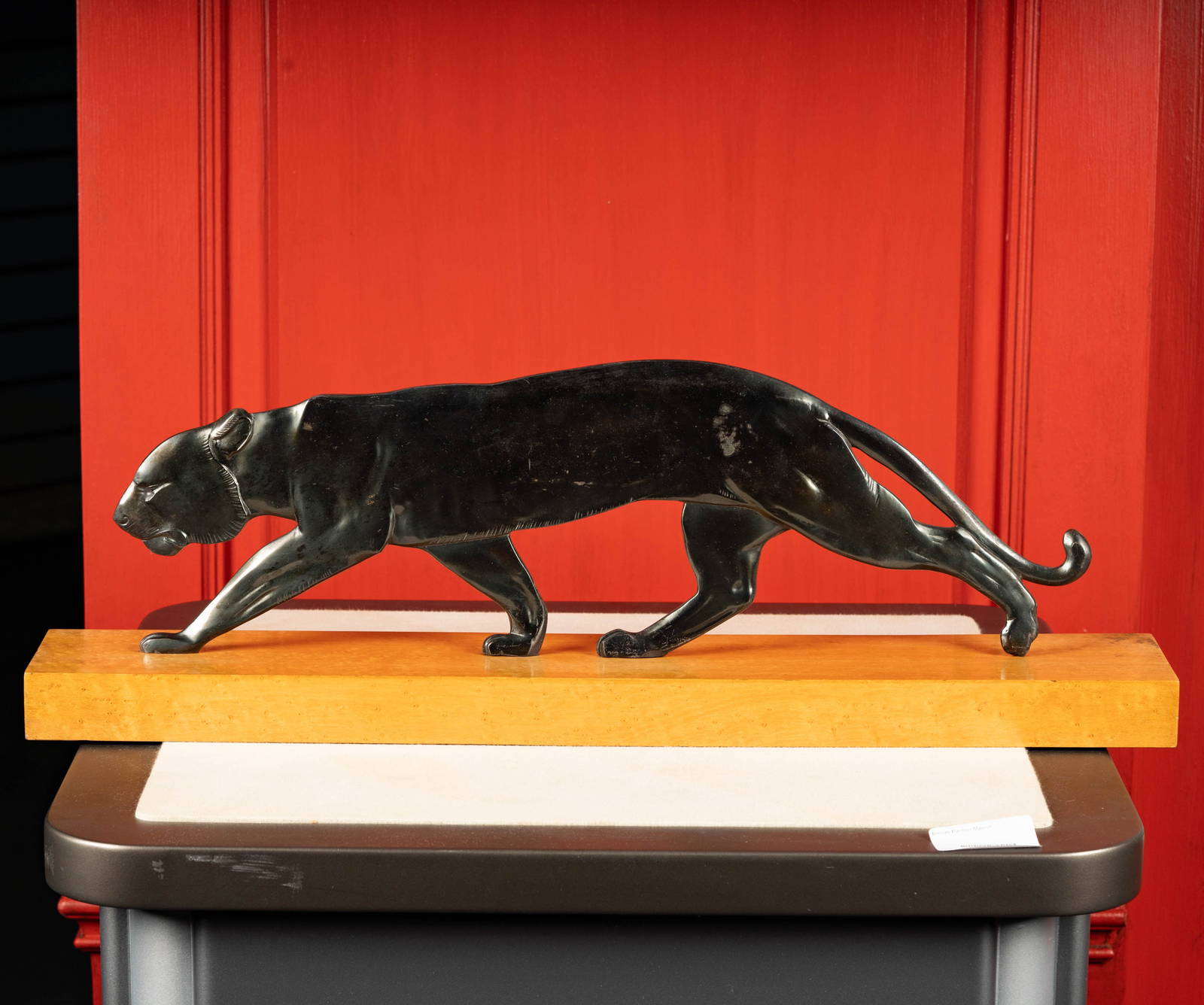Panther Mascot Sculpture Auction