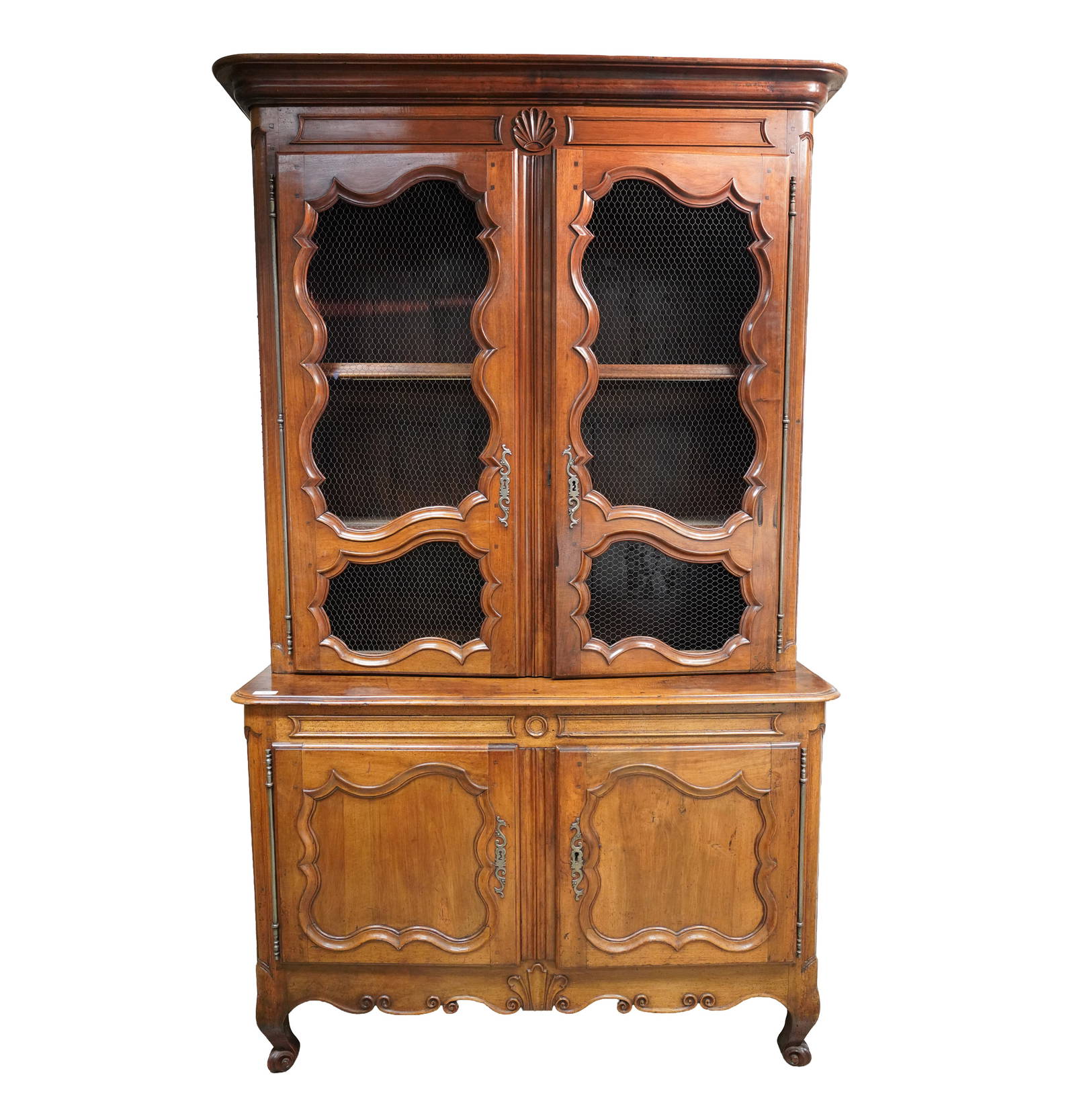 A Louis Xv Style Buffet A Deux Corps Auction