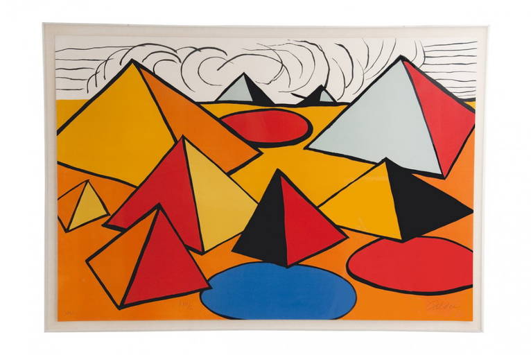 Alexander Calder: "pyramids & Clouds"