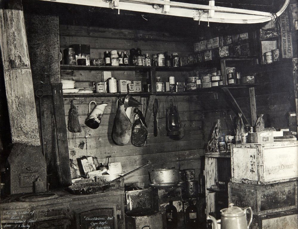 PHOTOGRAPH - Interior of Shackleton's Hut