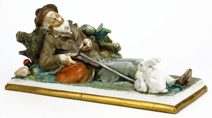 PIERGIANNI CEDRASCHI ITALIAN PORCELAIN SCULPTURE