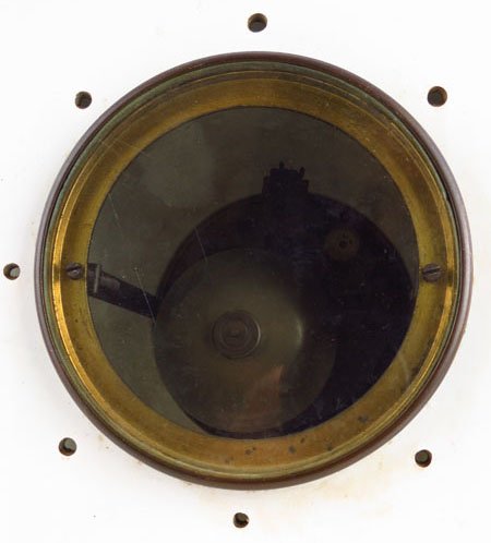 ANTIQUE GIEN FRENCH FAIENCE PORCELAIN CLOCK