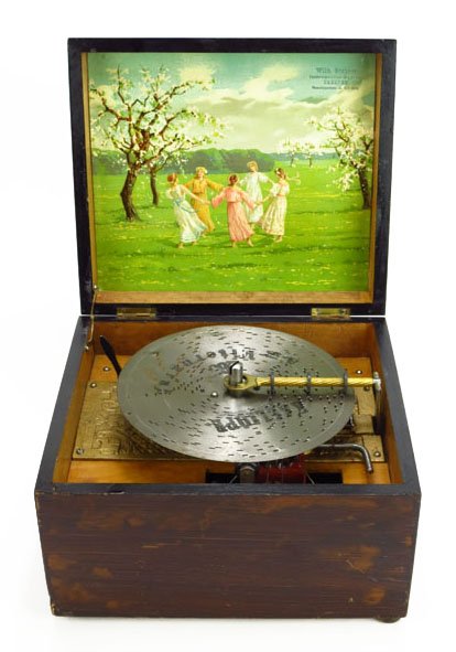 FABULOUS GERMAN VICTORIAN MUSIC BOX