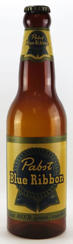 Huge Glass Pabst Blue Ribbon Bottle Replica. Good - Jul 03, 2014 ...