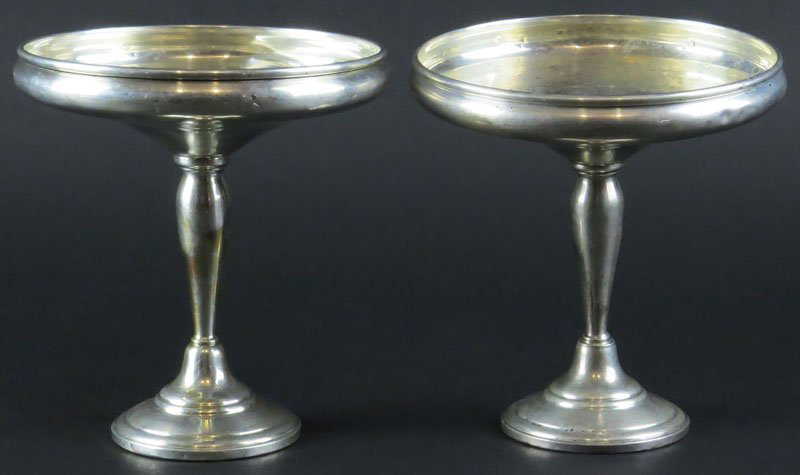 Two 2 Elgin Silversmiths El Sil Co Sterling Silver