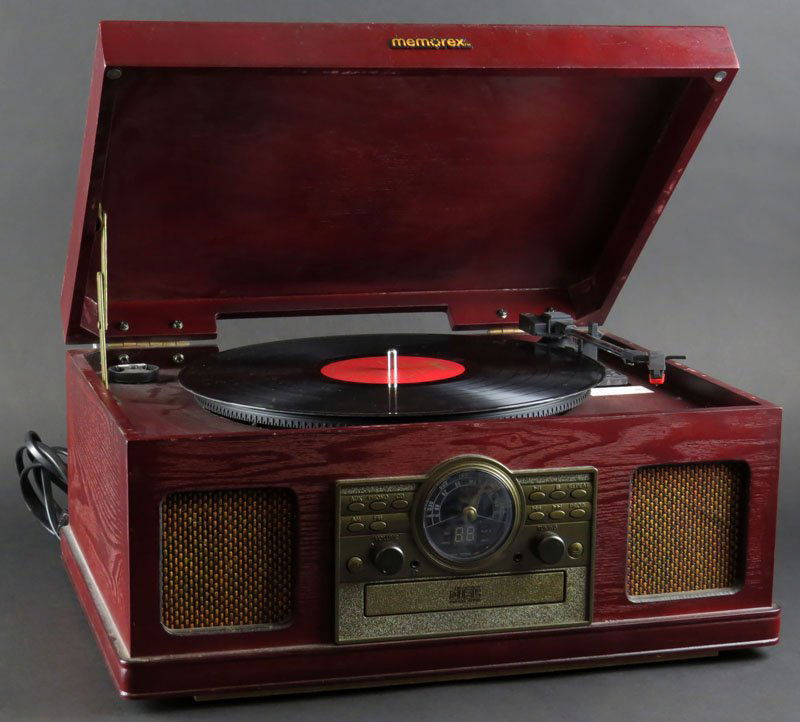 Memorex Turntable with Stereo CD, Cassette Player, and
