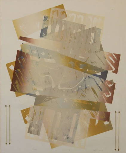 Lawrence Lerfald, American (born 1938) Modern Abstract