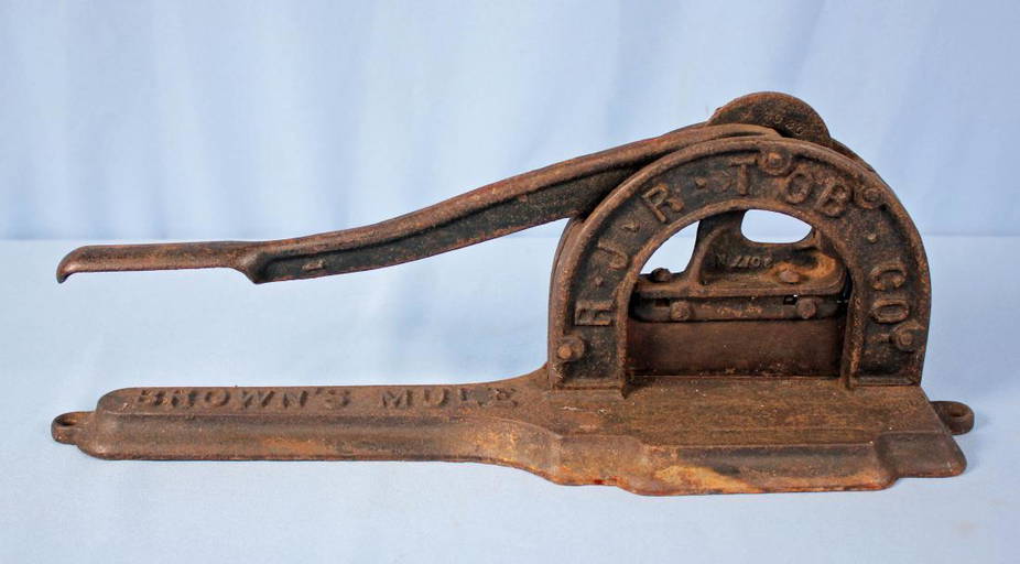 R. J. R. Tobacco Co., Brown's Mule Tobacco Cutter