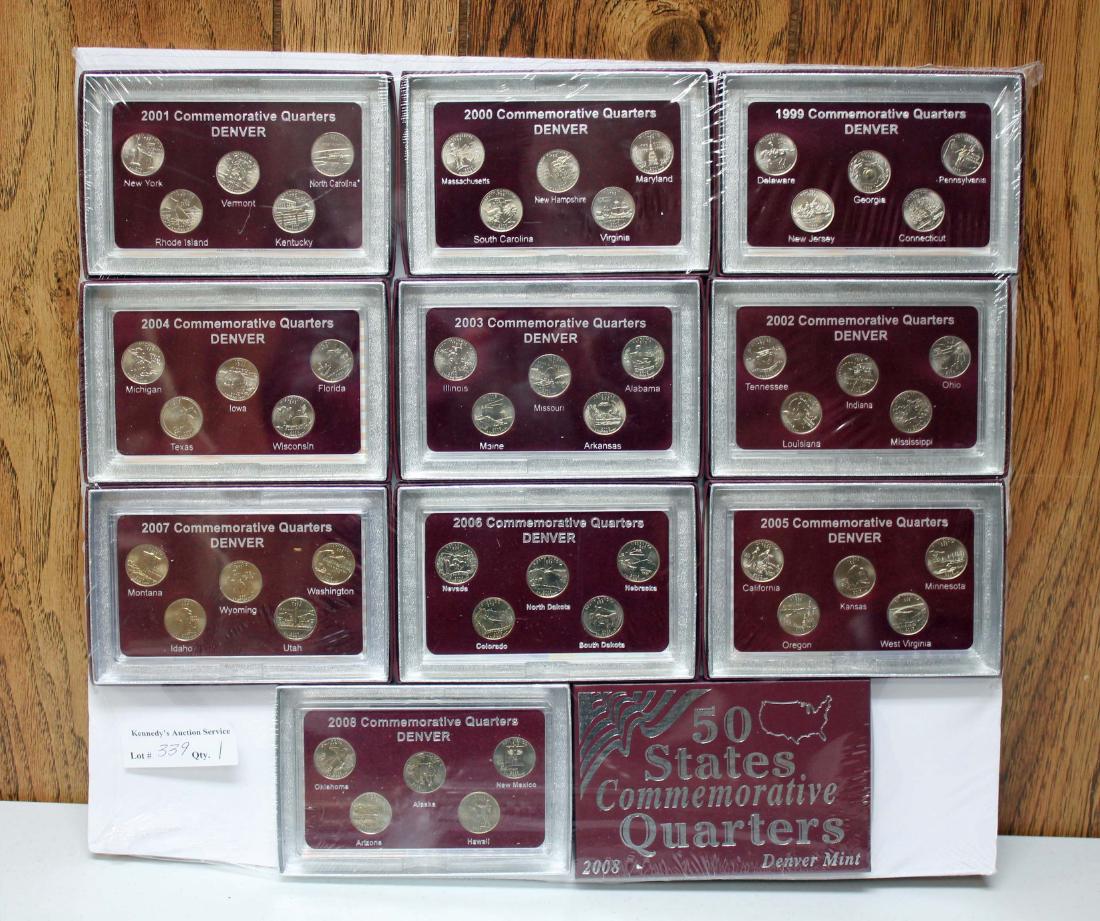 1999-2008 - D 50 States Commemorative Quarters