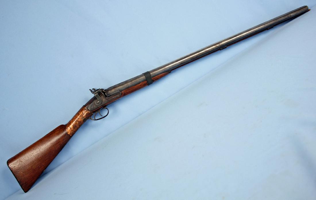 J.n. Scotts Black Powder Double Barrel Shot Gun
