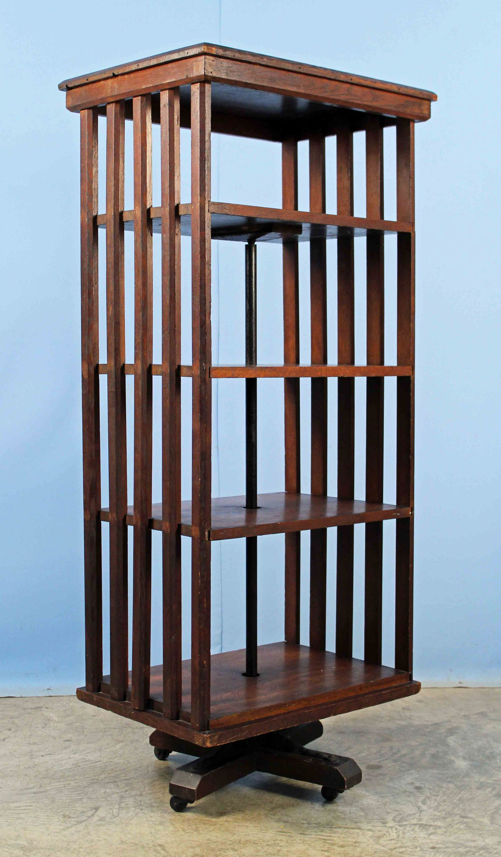 John Danner, Oak Revolving Bookcase - Sep 28, 2019 | Kennedys Auction ...