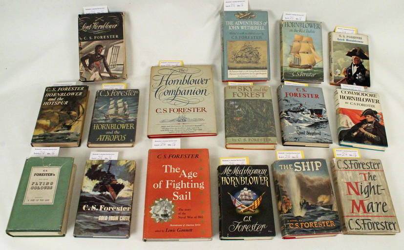 16 C.s. Forester, Hornblower Novels, Etc.