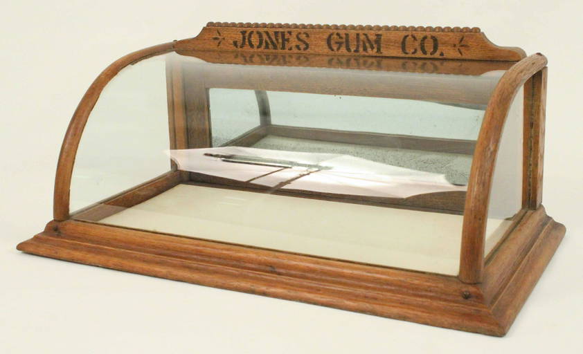 Jone's Gum Display Case